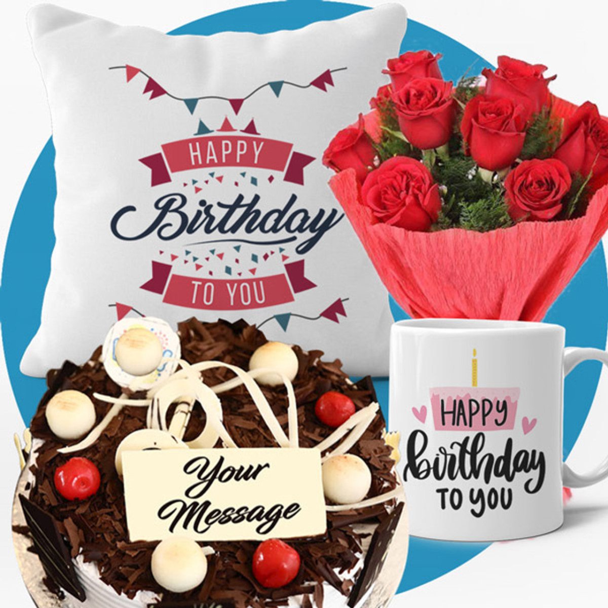 Birthday Spark Combo - Flowers to Nepal - FTN