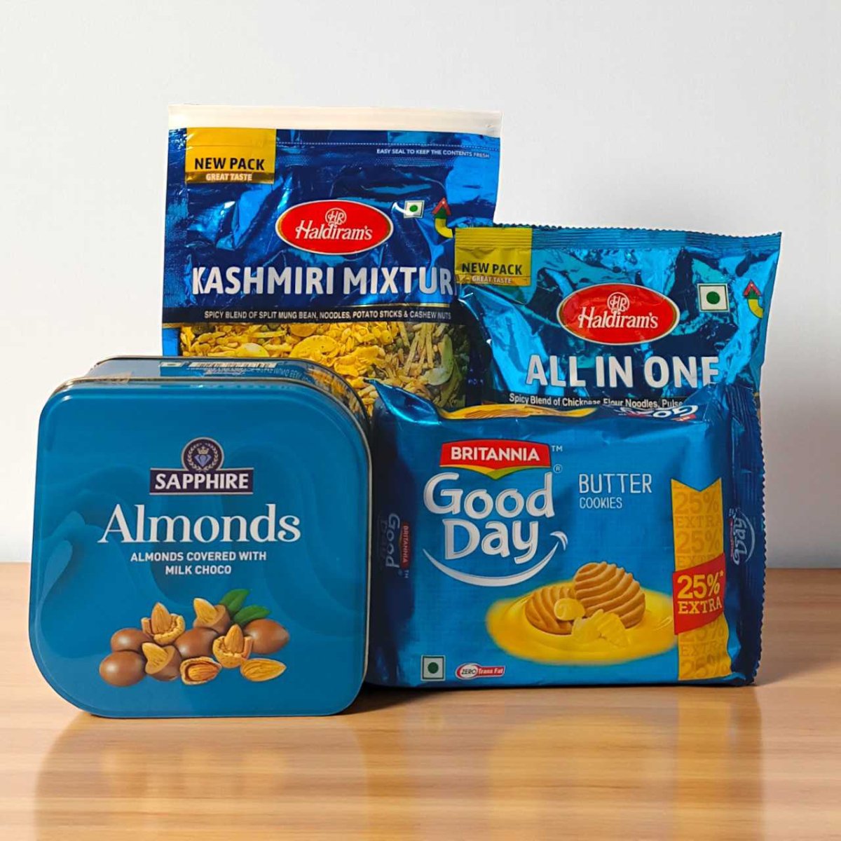 Crunchy Munchy Snacks Gift Pack - Flowers to Nepal - FTN