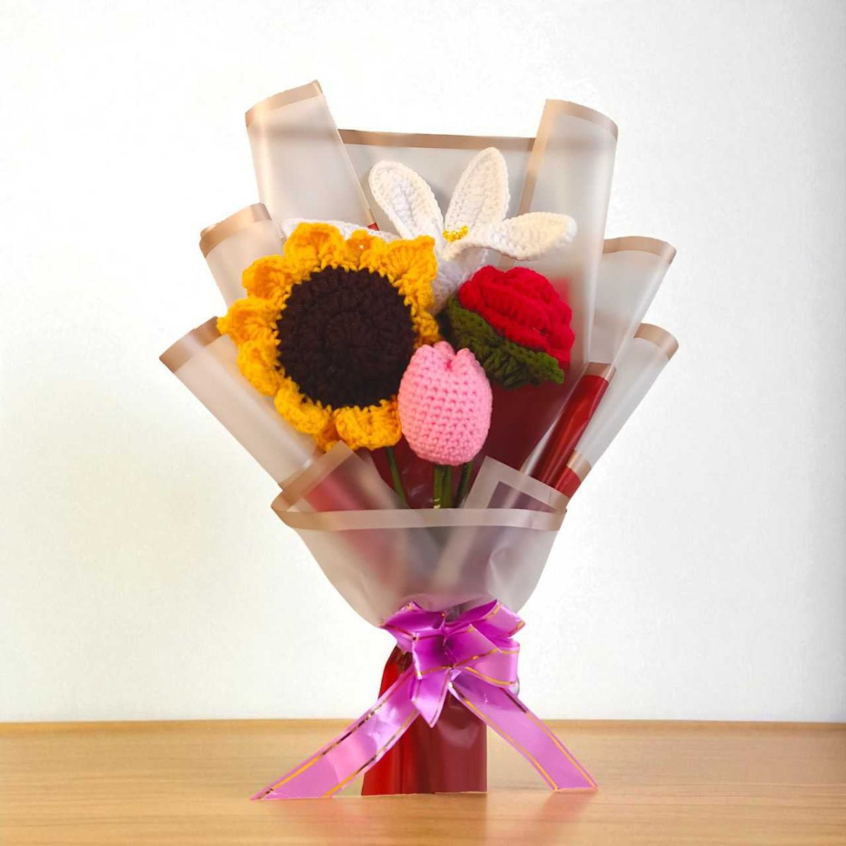 Premium Crochet Flower Gift Set - Flowers to Nepal - FTN